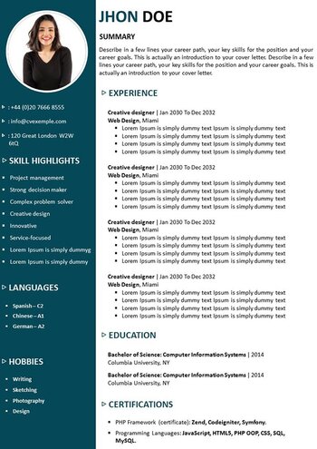 Exemples de CV en Anglais Gratuits à Télécharger en Word (2026)